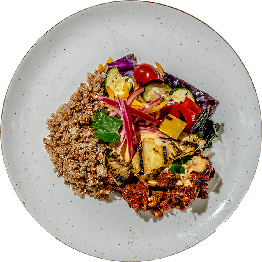 Gourmet XL - Pastor Grilled Chicken w/ Grilled Pineapple, Smoked Chipo ...