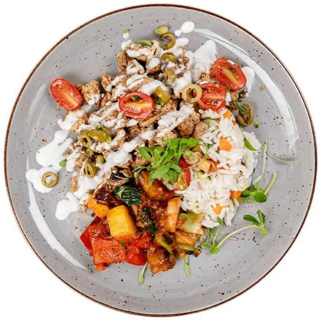 Gourmet - Ground Chicken Shawarma ‘on the rocks’ – Protein Chefs